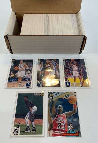 1994-95 Upper Deck Basketball Collectors Choice Complete Set - Michael ...