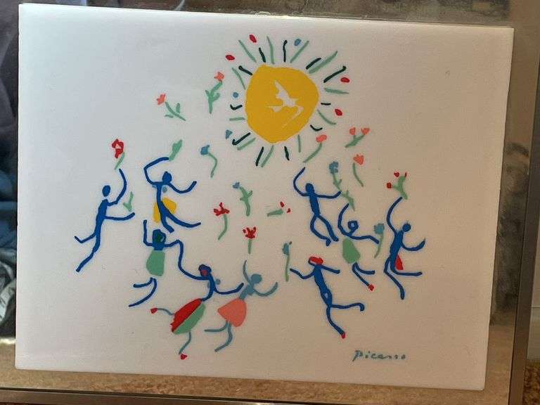 Pablo Picasso – Homage to the Sun (Silkscreen) - Auction Ohio