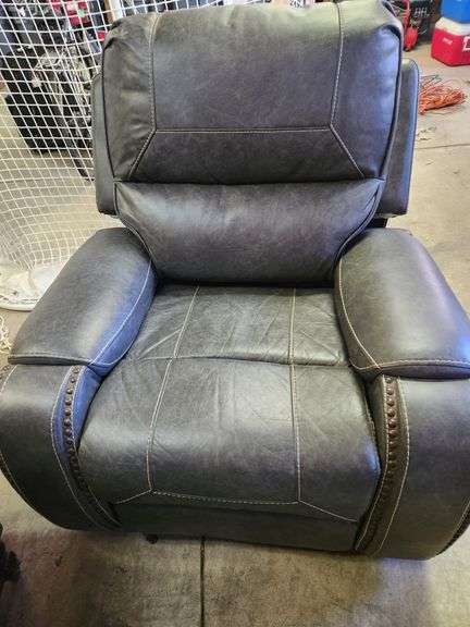 Gray Rocker Recliner - Auction Ohio