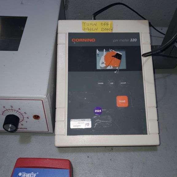 Boekel Dry Bath Incubator, HemoCue Glucose 201, Corning pH meter 320 ...