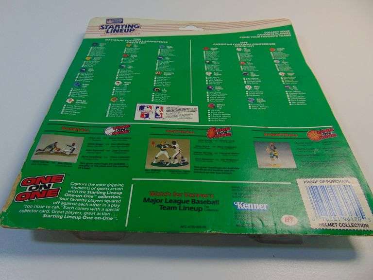 New 1989 Kenner Starting Lineup NFC/AFC Mini Helmet Collection ...