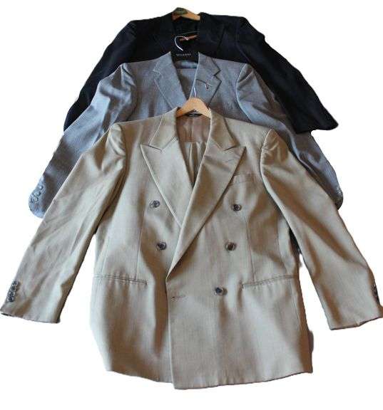 Vintage Collection of Three Men’s Suits: Christina St. John, Austin ...