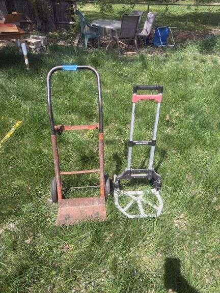 Two hand carts - Auction Ohio