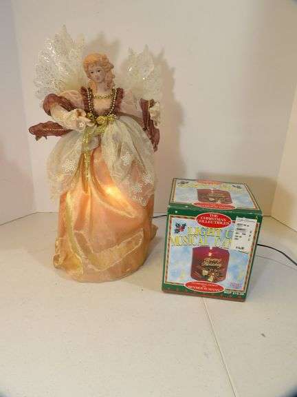 Animatronic Angel & Musical Candle - Auction Ohio