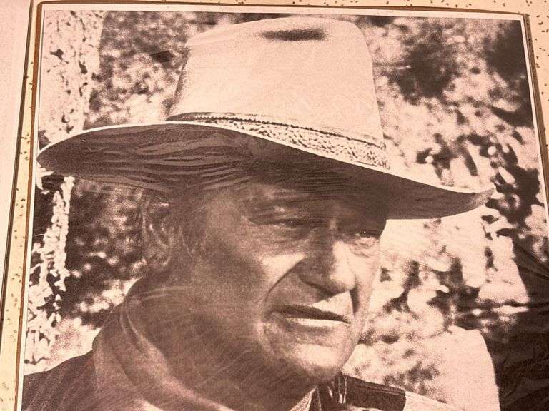 Hopalong Cassidy and John Wayne Photographs - Auction Ohio
