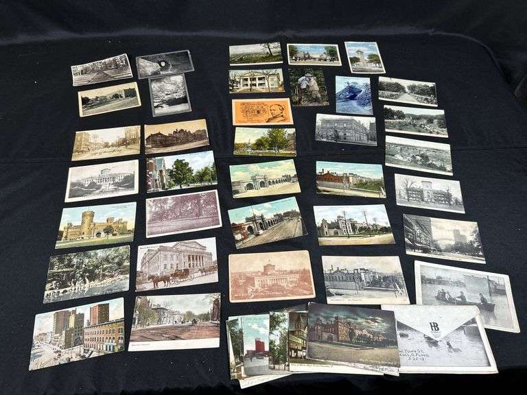 Franklin Co, Columbus, Hocking Co & Lancaster Post Cards - Auction Ohio