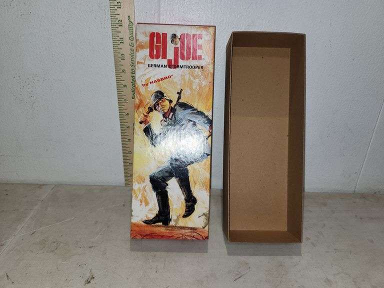 1996 Hasbro Empty Box GI Joe German Storm Trooper [Box Only] - Auction Ohio