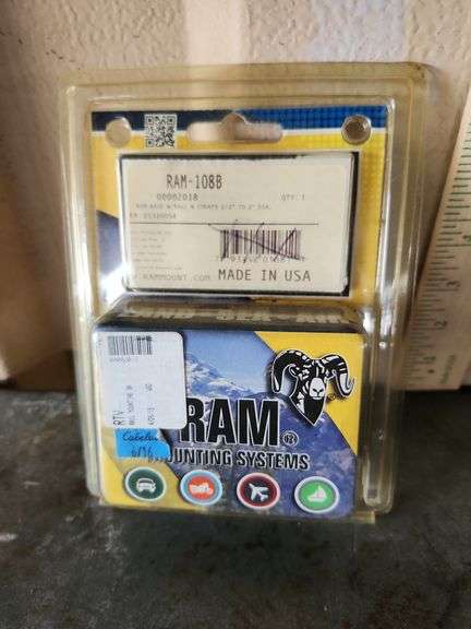 Ram Mount-1088 Base With Ball & Straps 1/2'' To 2'' Hunting Systems ...