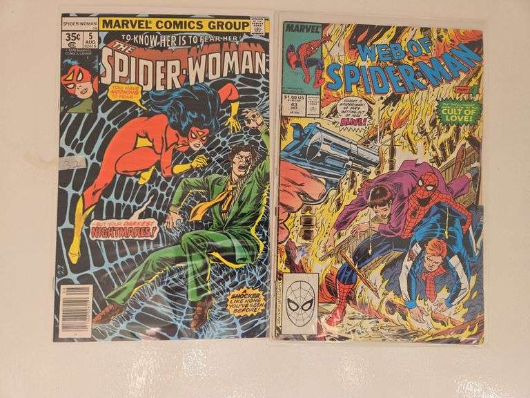 Spider man/ woman 2pk. - Auction Ohio