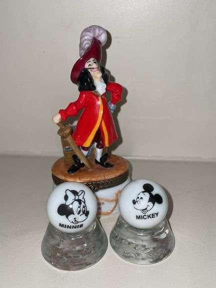 Captain Hook Trinket Box & Marbles - Auction Ohio