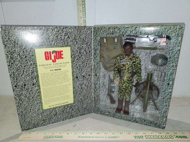 1998 Kenner GI Joe Timeless Collection U.S. Marine Heavy Weapon Series ...