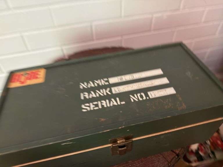 GI Joe Action Lot with Storage Box & Accessories - Auction Ohio
