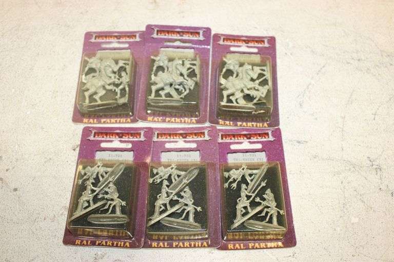 Dark Sun Ral Partha Die-Cast Figures - Auction Ohio