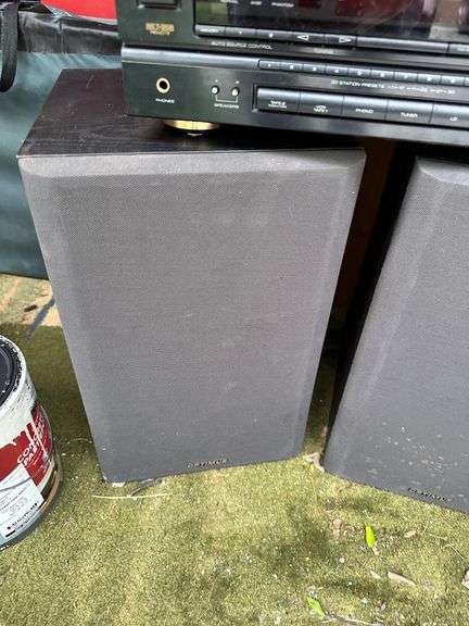Optimus Stereo System with Speakers - Auction Ohio