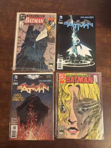 The Many Deaths of The Batman No 433 / Batman The New 52! no. 11 , 12 ...