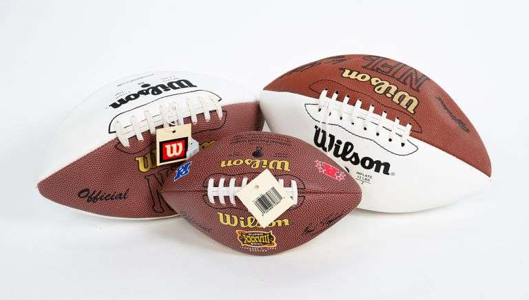 TWO (2) FOOTBALLS AUTOGRAPHED BY CHAD OCHOCINCO AND A LIMITED EDITION ...