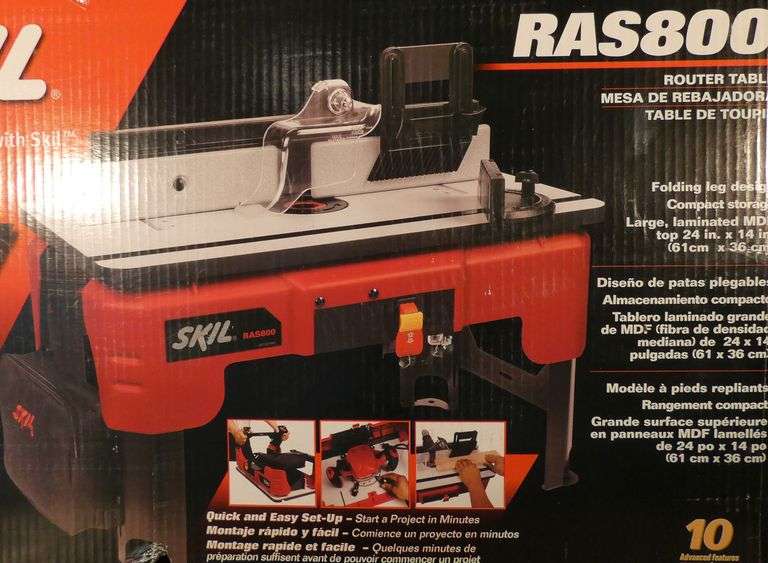 Skil Router Table - Auction Ohio