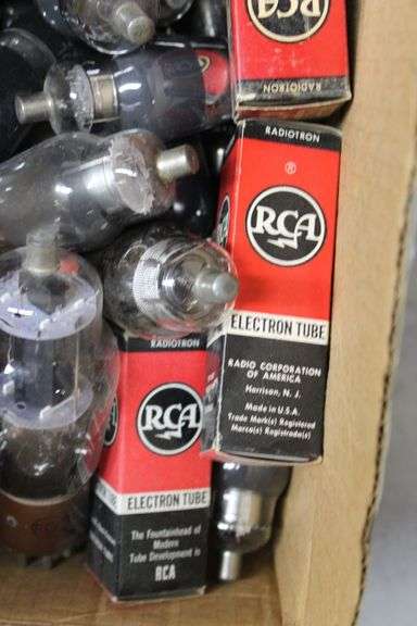 RCA Electron Tubes With Boxes - Auction Ohio