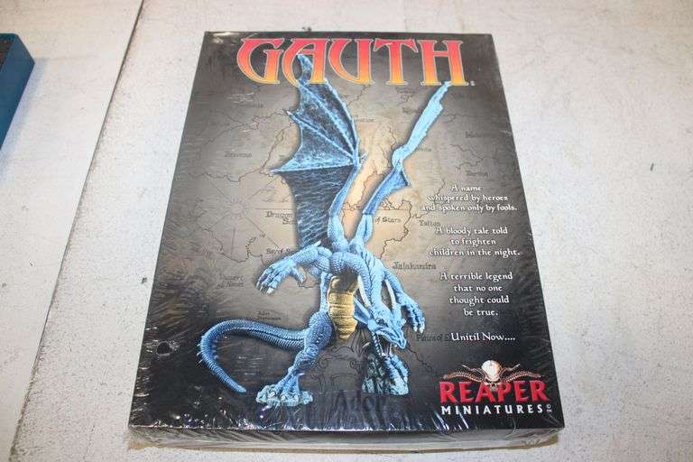 Gauth Reaper Miniatures Figure Model Set - Auction Ohio