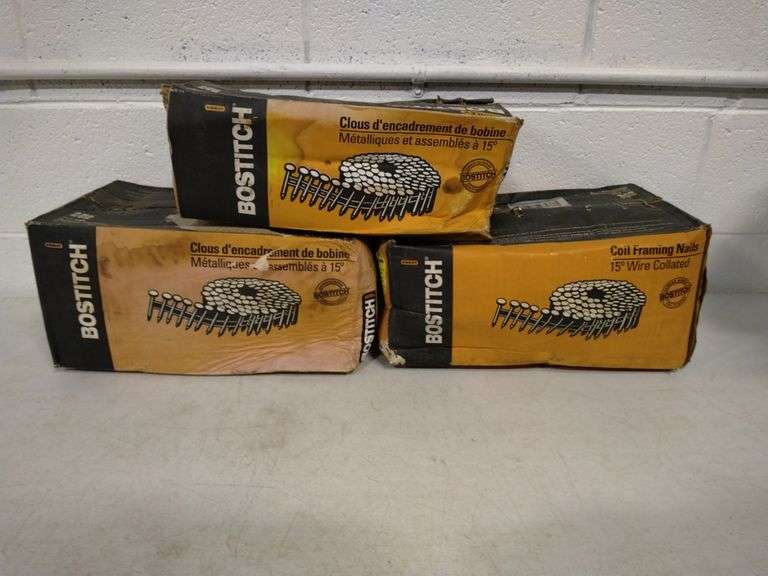 Bostitch Framing Nails - Auction Ohio