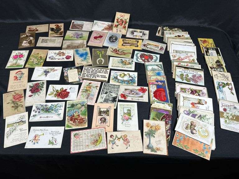 Antique Holiday Post Cards - Auction Ohio