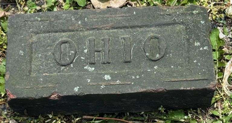 Vintage "OHIO" Reclaimed Red Clay Brick - Auction Ohio