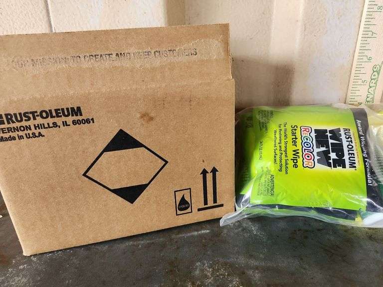Rust-Oleum Wipe New Recolor Starter Wipe Kit - Auction Ohio