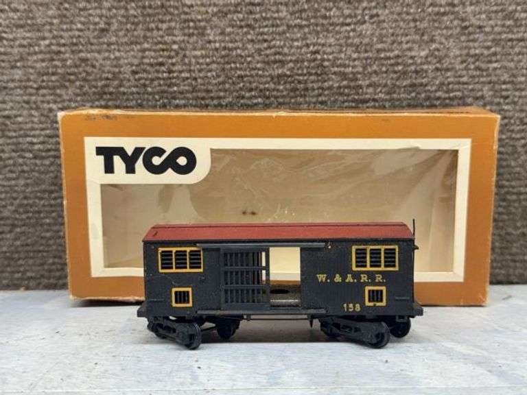 Tyco HO Scale W&A.R.R. 138 Horse Car with Original Box - Auction Ohio