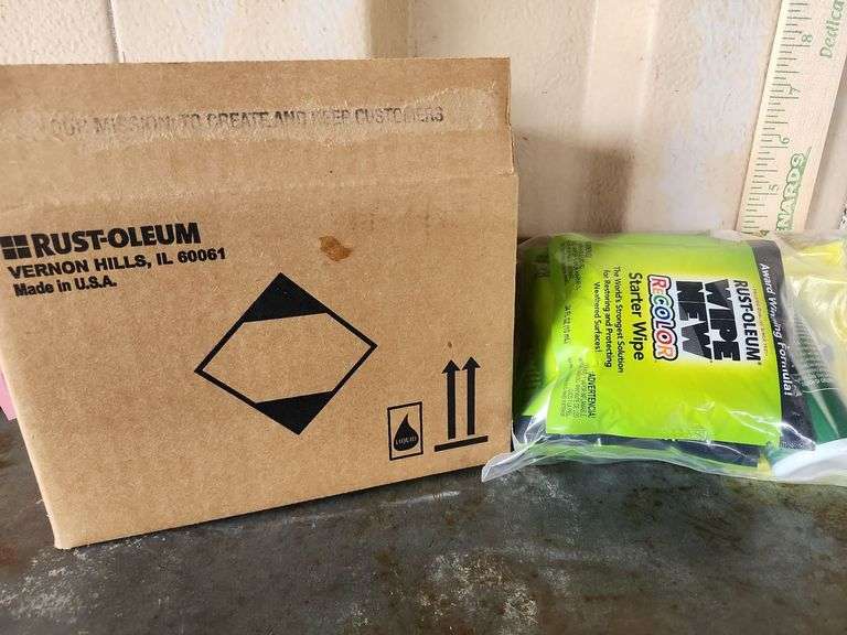 Rust-Oleum Wipe New Recolor Starter Wipe Kit - Auction Ohio