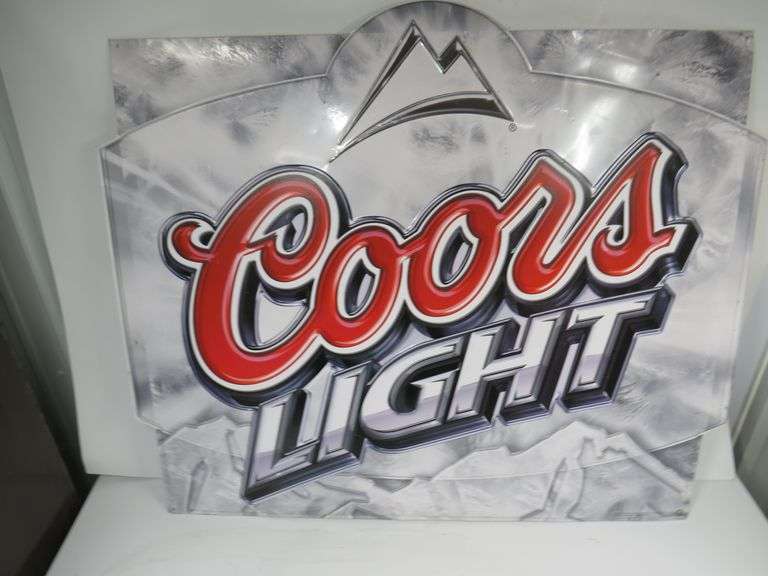 Coors Light Sign - Auction Ohio