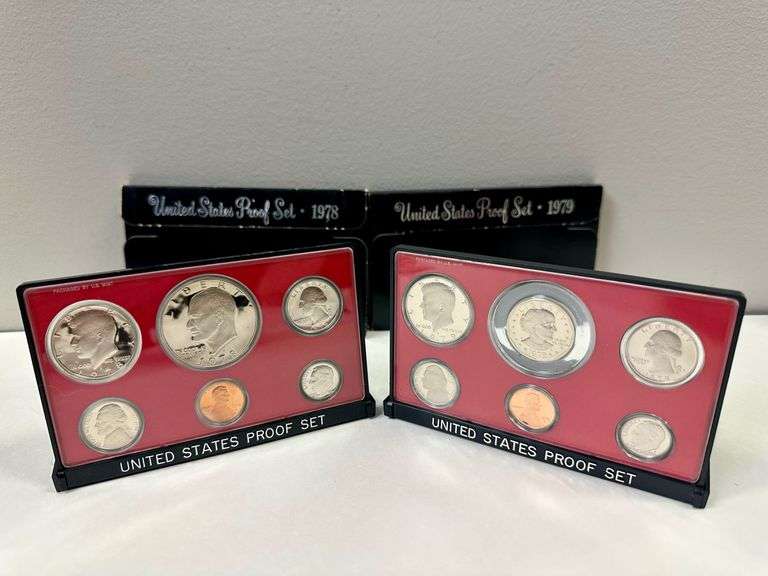 1978 & 1979 U.S. Proof Sets - Auction Ohio