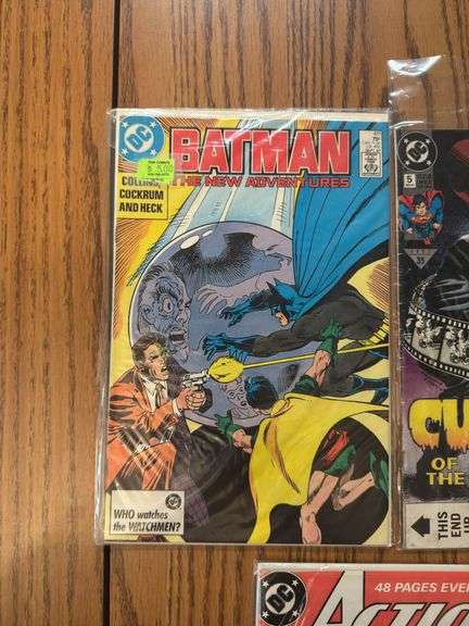 Batman The New Adventures No. 411 / Superman The Man of Steel No. 5 ...
