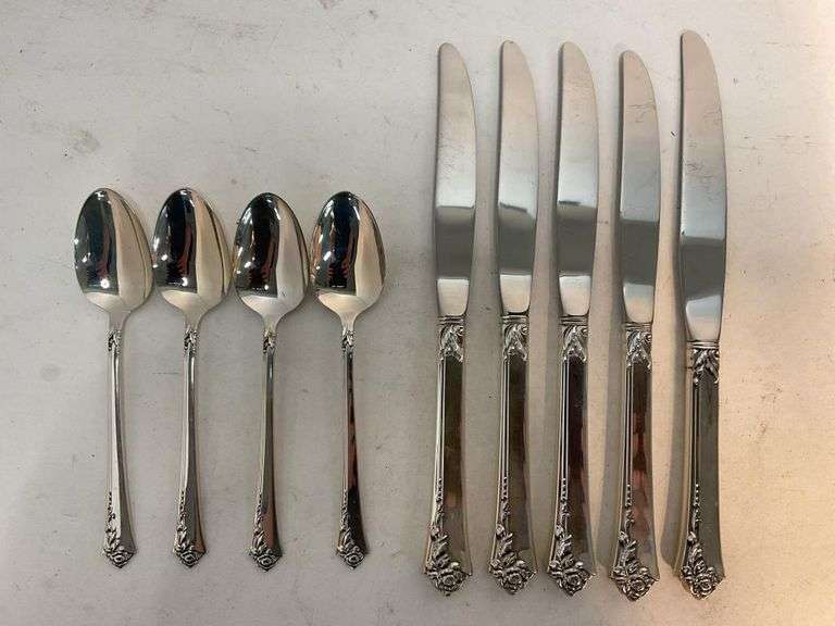 ASSORTED STERLING SILVER FLATWARE. - Auction Ohio
