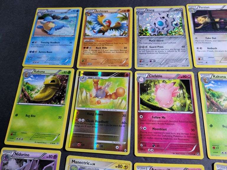 24 Pokémon Cards - Auction Ohio