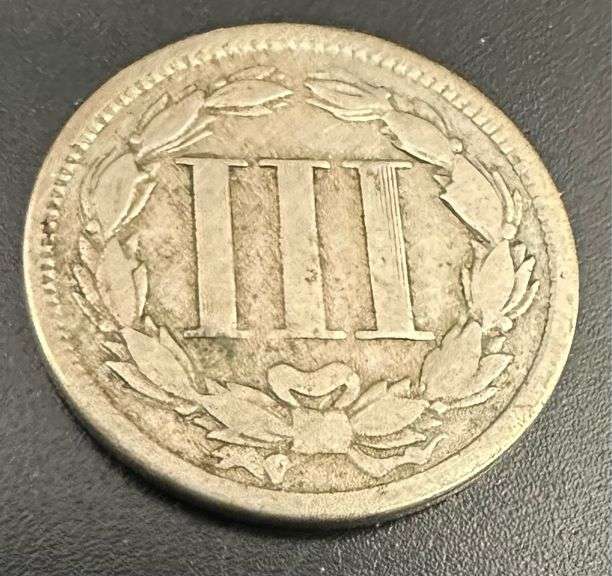 3 Cent Piece Nickel - Auction Ohio