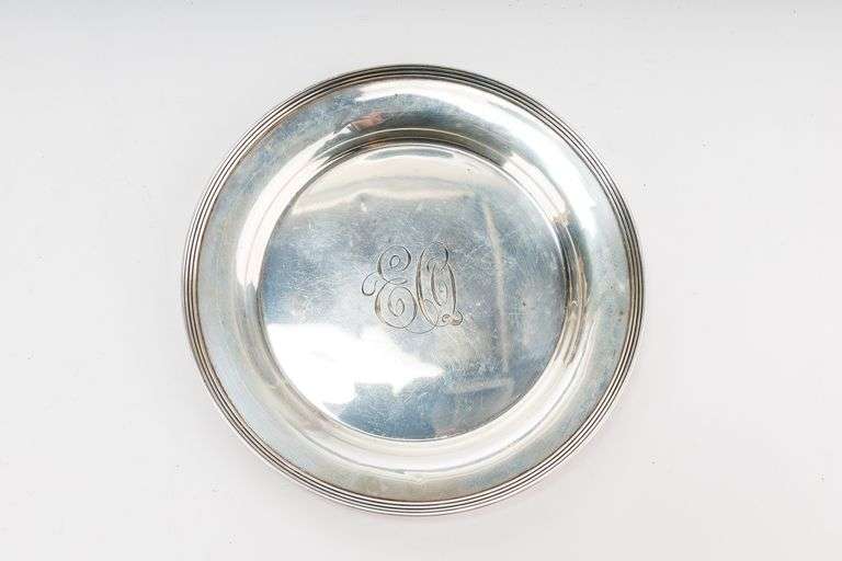 Small Sterling Silver Plate - Auction Ohio