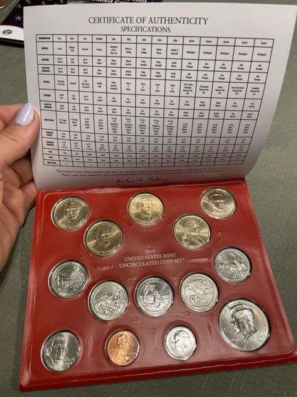 2014 US Mint Uncirculated Sets - Auction Ohio