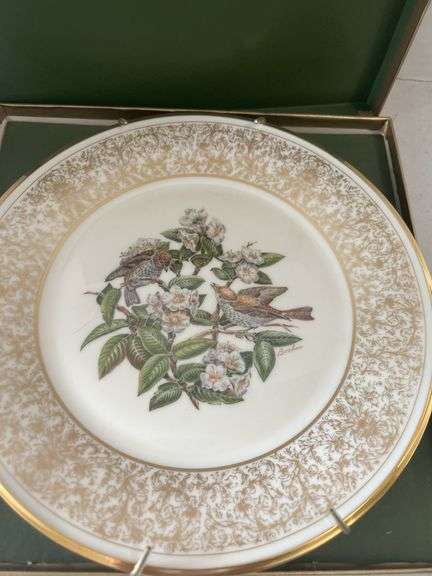 Lenox Wood Thrush Plate - Auction Ohio