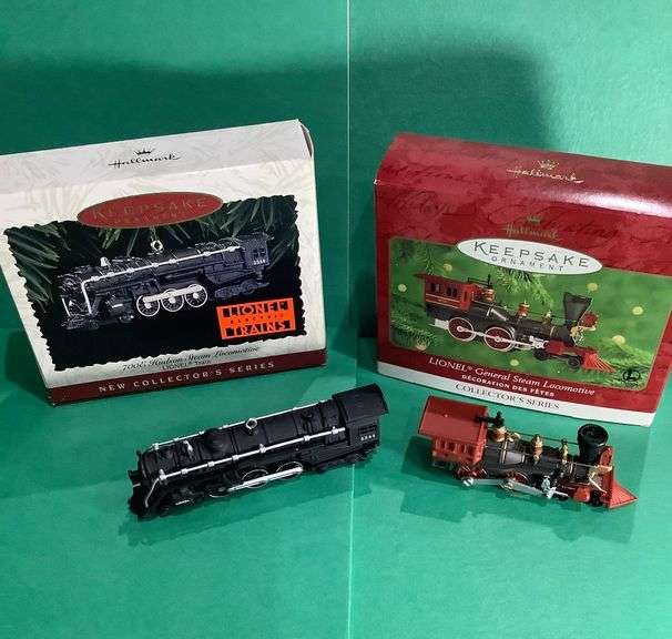 Hallmark Train Ornaments - Auction Ohio