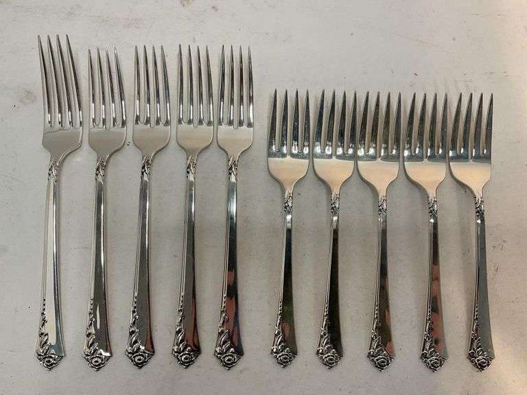 ASSORTED STERLING SILVER FLATWARE. - Auction Ohio