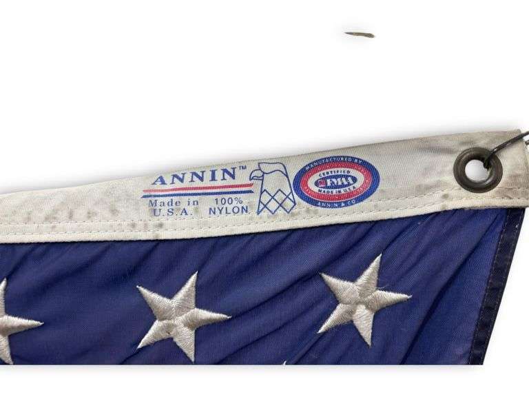 ANNIN & CO. AMERICAN FLAG. - Auction Ohio