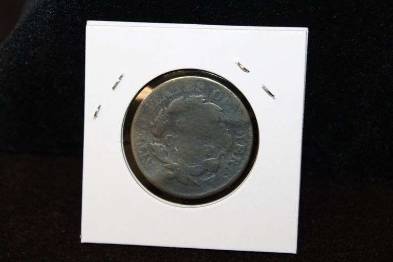 1828 U.S. Liberty Head Large Cent - Auction Ohio