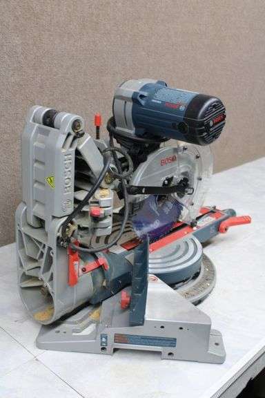 Bosch CM10GD Dual-Bevel 10-Inch Sliding Miter Saw - Auction Ohio