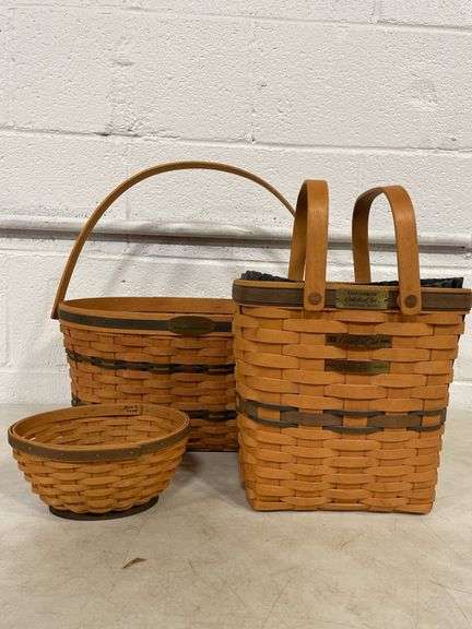 Collectible Longaberger baskets - Auction Ohio