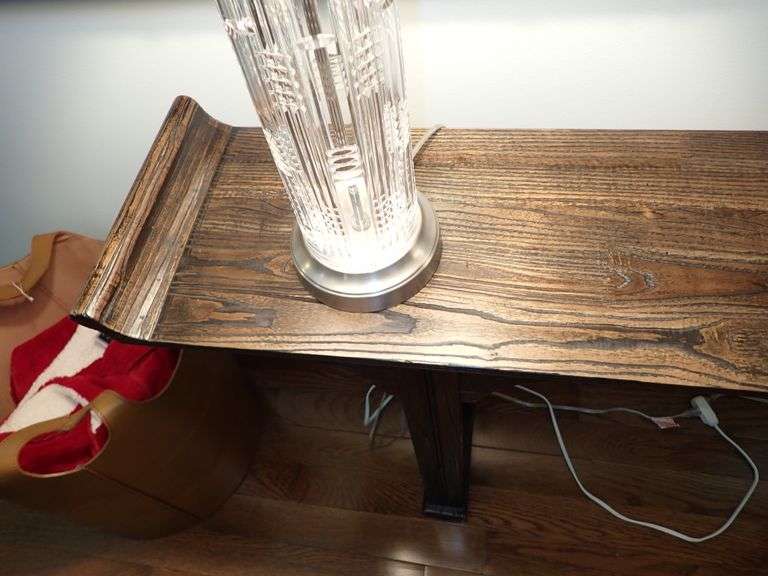Ballard Designs - Elm Wood Ananda Console Table - Auction Ohio