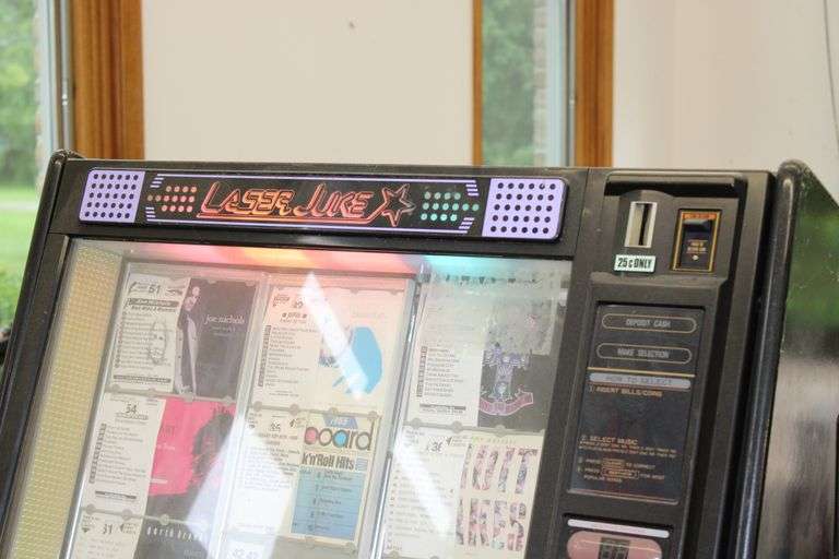 Laser Juke CD Jukebox - Auction Ohio