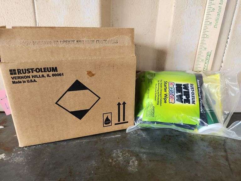 Rust-Oleum Wipe New Recolor Starter Wipe Kit - Auction Ohio