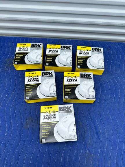 BRK 9120B Smoke Alarms (6 Units) - Auction Ohio