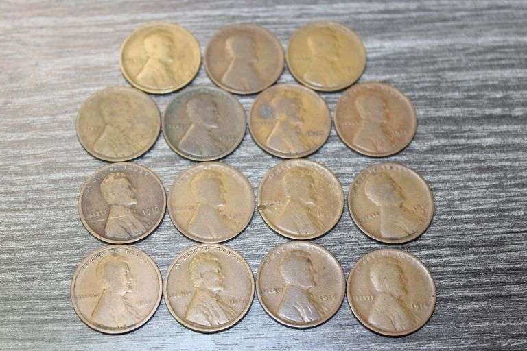 Lincoln Wheat Cents - Auction Ohio