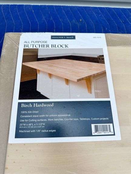 Baltic Butcher Block Countertop Panel - Auction Ohio
